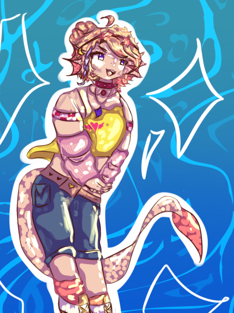 D-351, Mango fanart - ibisPaint