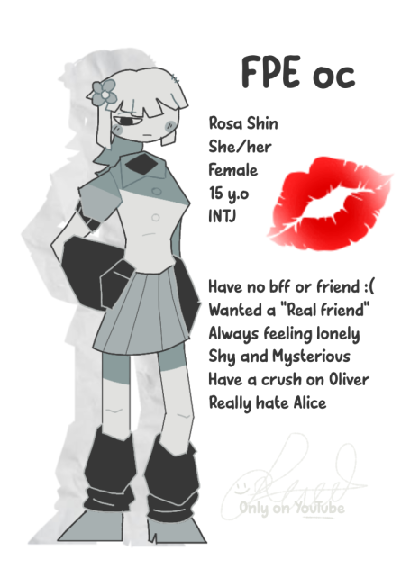 FPE oc — Rosa Shin - ibisPaint