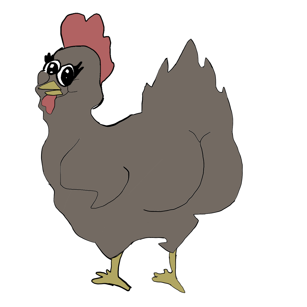 Chicken Butt - ibisPaint