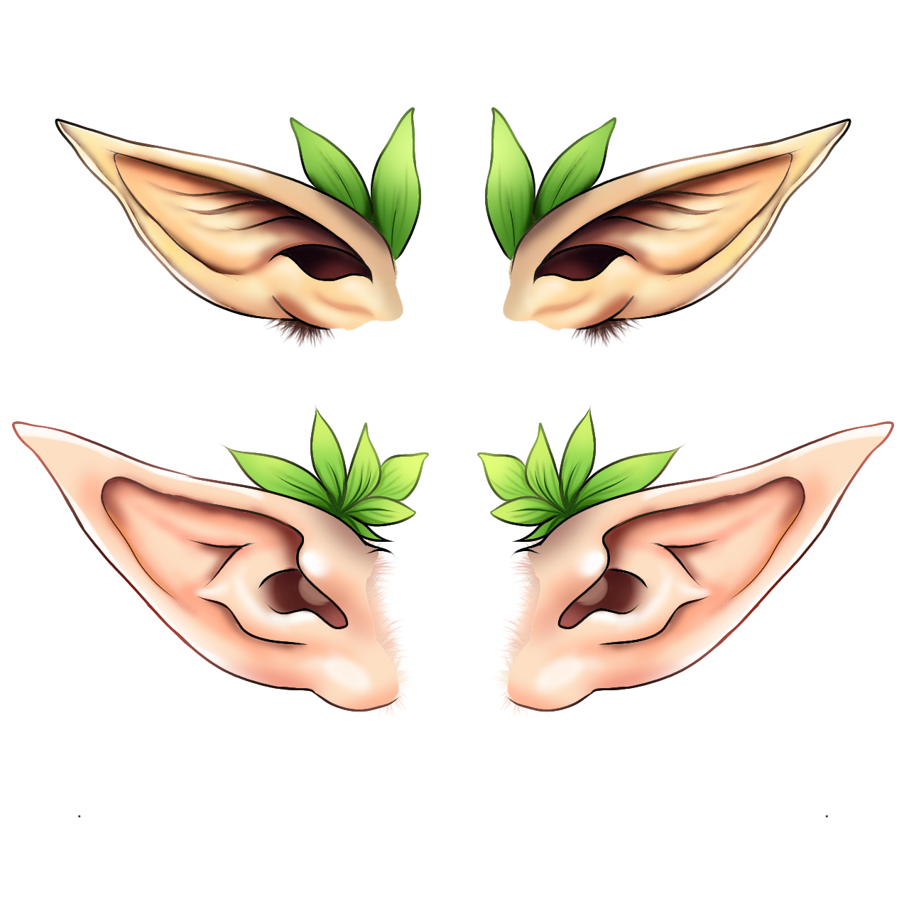 elf ears - ibisPaint