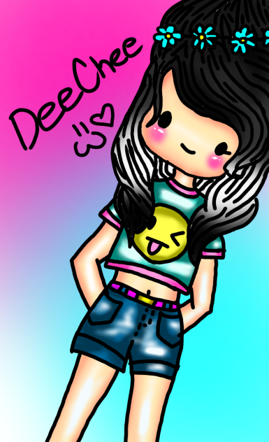 chibi dee chee speed paint - ibisPaint