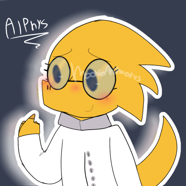 Alphys [ speed paint ] - ibisPaint