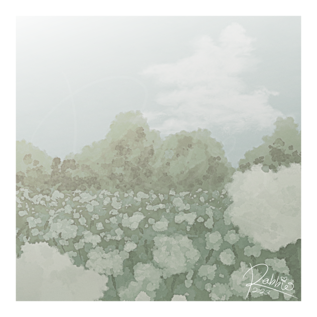 Quiet meadow - ibisPaint