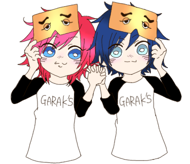GARAK’S RUMINA NARUMI 「おそろい！」 - ibisPaint