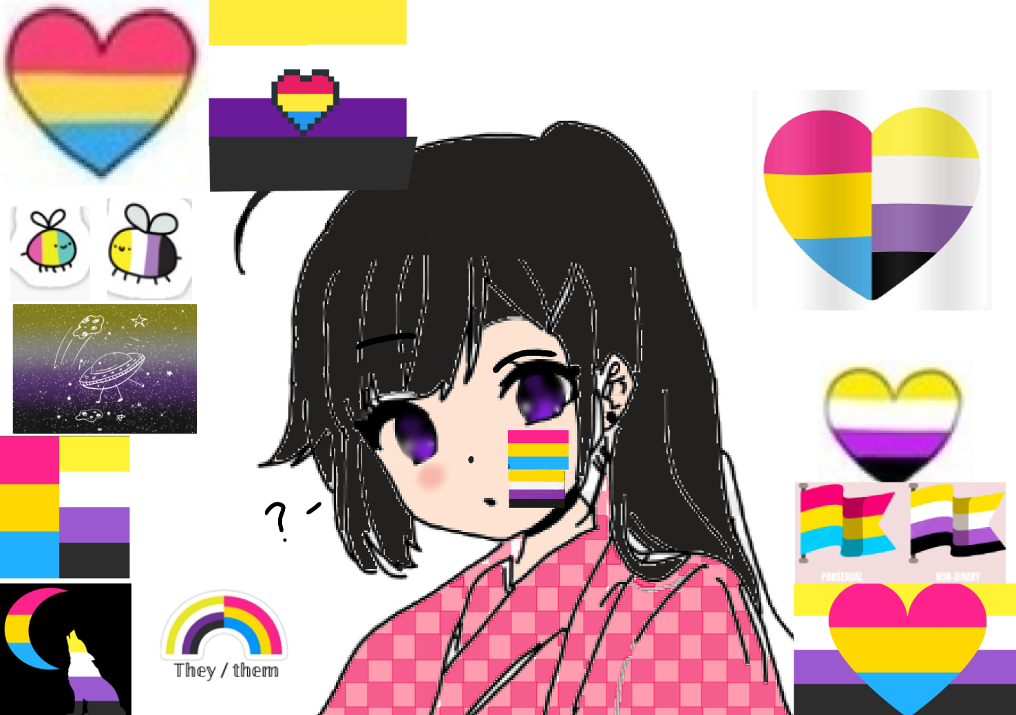 Im Pan and Non binary - ibisPaint