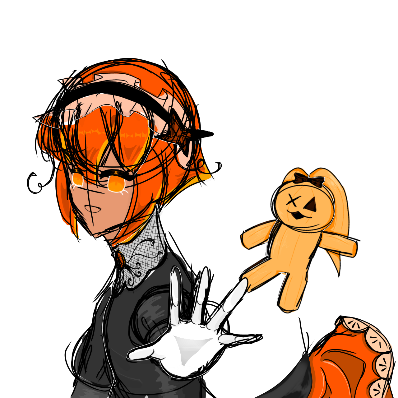 Pumpkin Pie Cookie Cookie Run Kingdom - ibisPaint