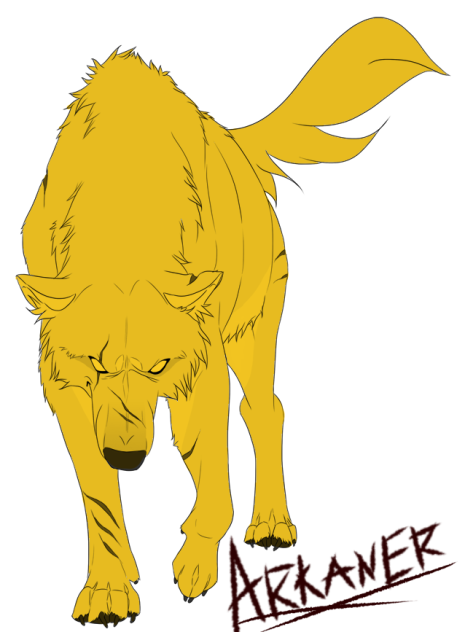Arkaner Wolf Form - ibisPaint