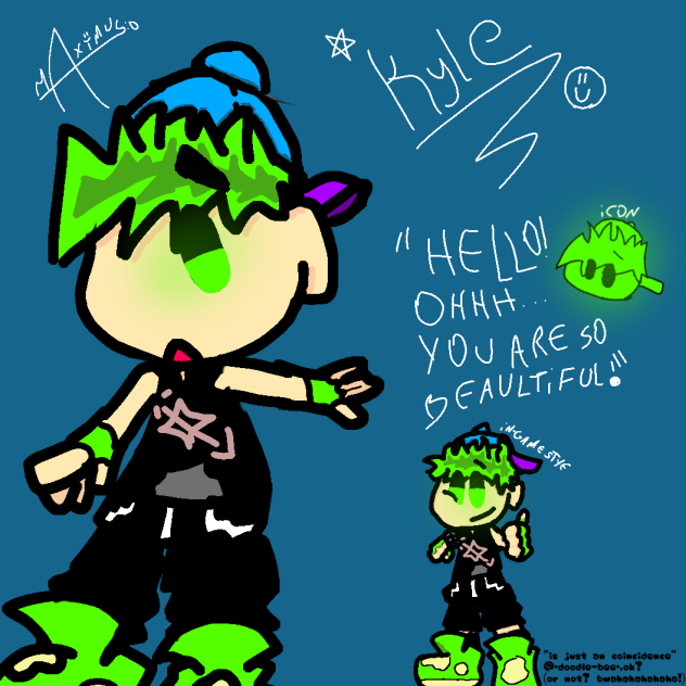 Kyle! (bf beep lux) - ibisPaint