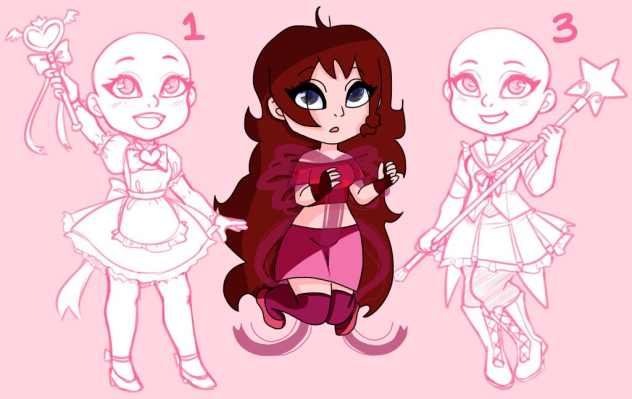 Cute clothes collab - ibisPaint