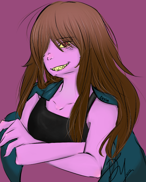 susie Deltarune - ibisPaint