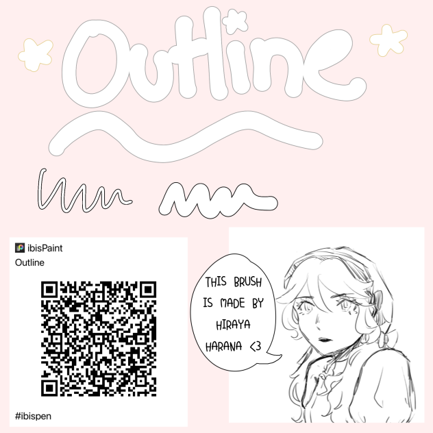 Outline Brush - ibisPaint