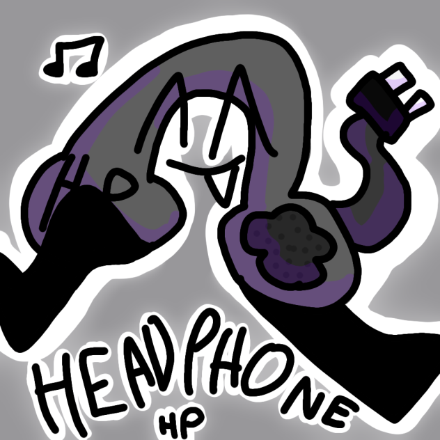 Headphones B) - ibisPaint