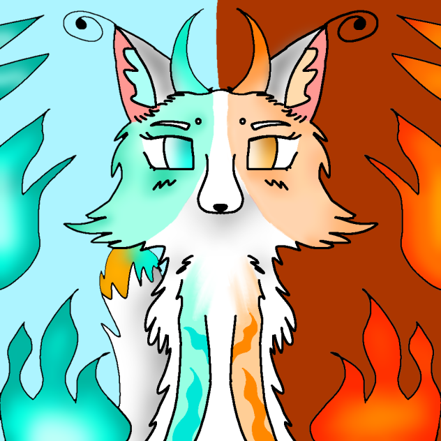 Fire & Ice - ibisPaint