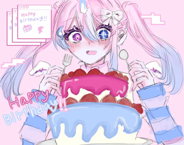 Happy birthday！！ - ibisPaint