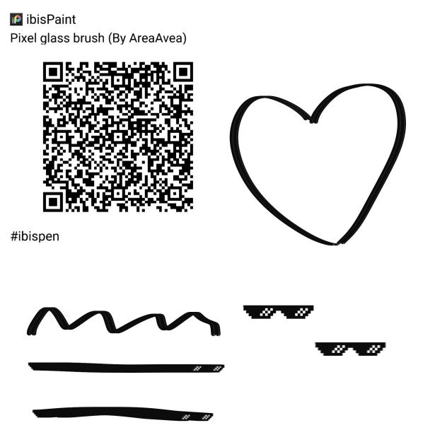 Pixel glass brush (thug life) - ibisPaint