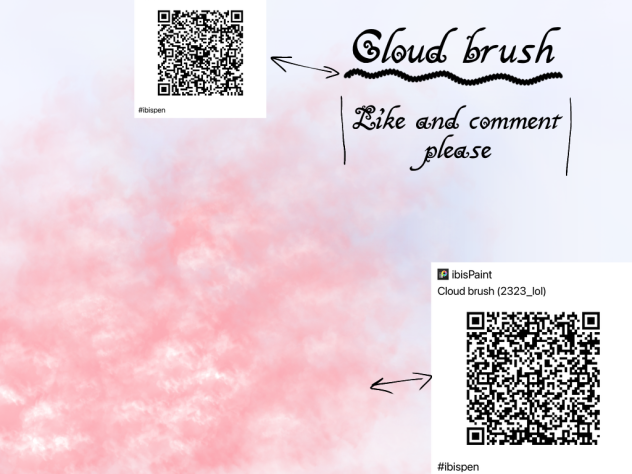 Cloud brush - ibisPaint