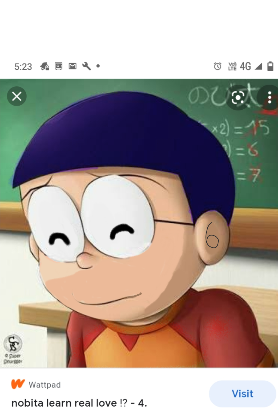 Nobita transformation into happy - ibisPaint