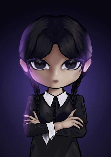 Wednesday Adams - ibisPaint