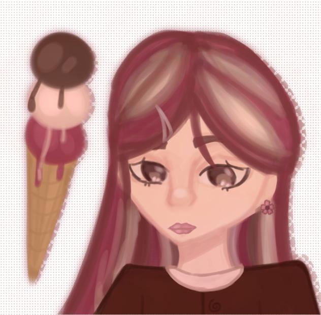 I like ice cream so bad - ibisPaint