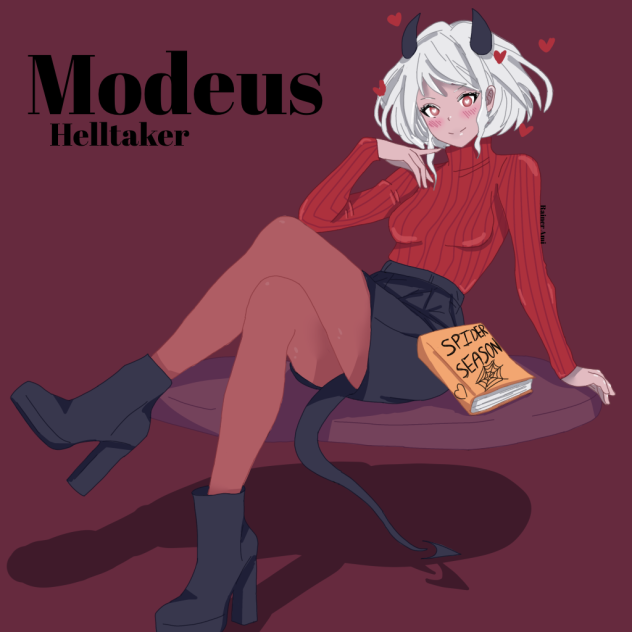 Modeus Helltaker - ibisPaint