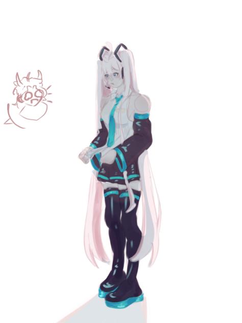 Inktober day 7 cosplay - ibisPaint