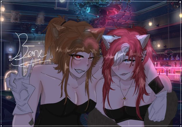 Nancy & Scarlet - ibisPaint