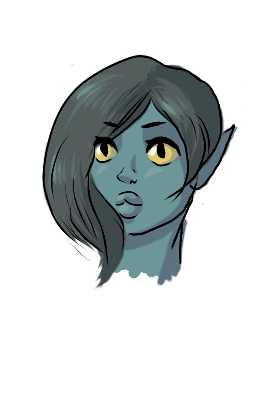 dark elf - ibisPaint