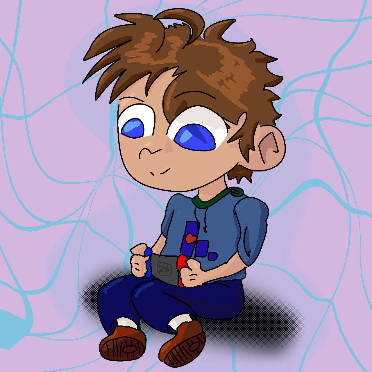 Me playing the bootleg switch - ibisPaint