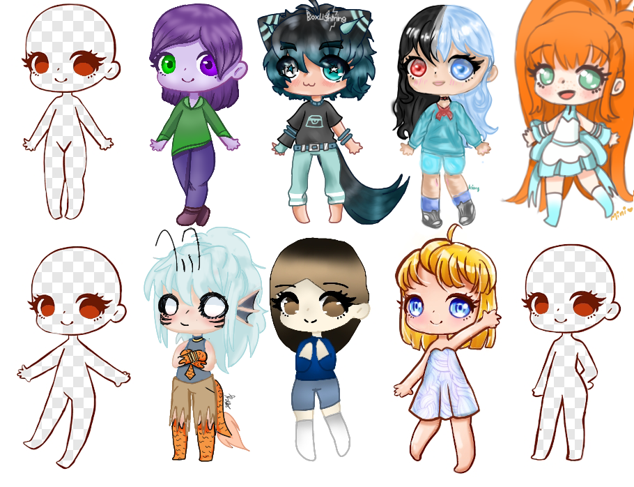 Chibi Collab - ibisPaint