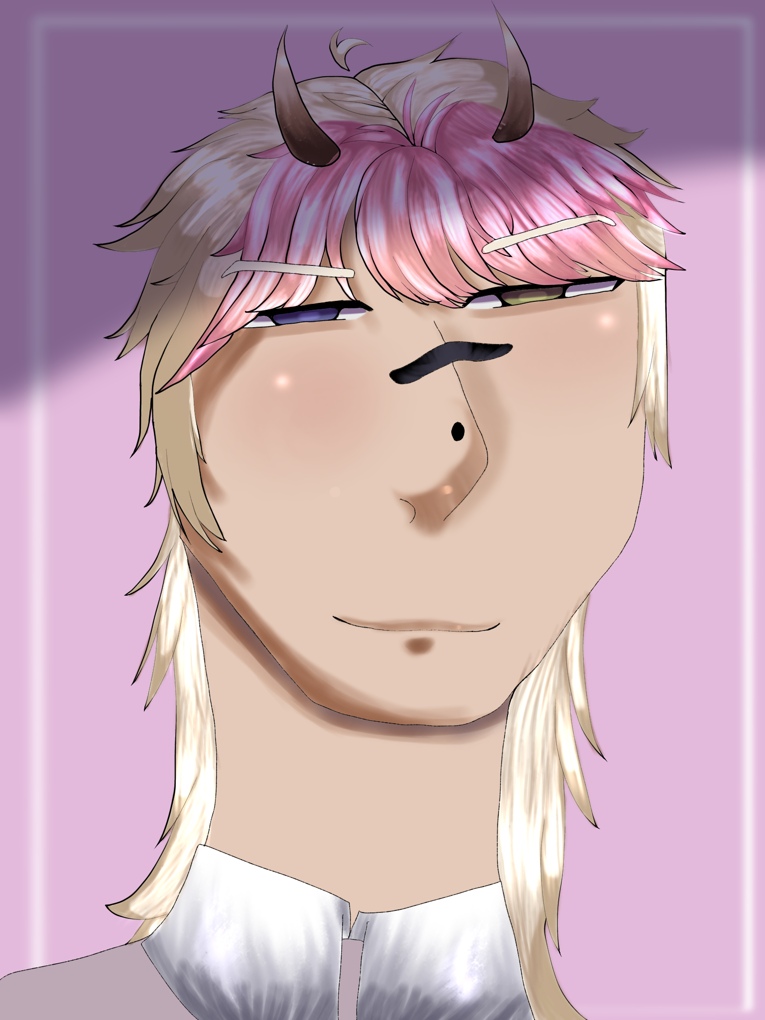 Hair shading practice - ibisPaint