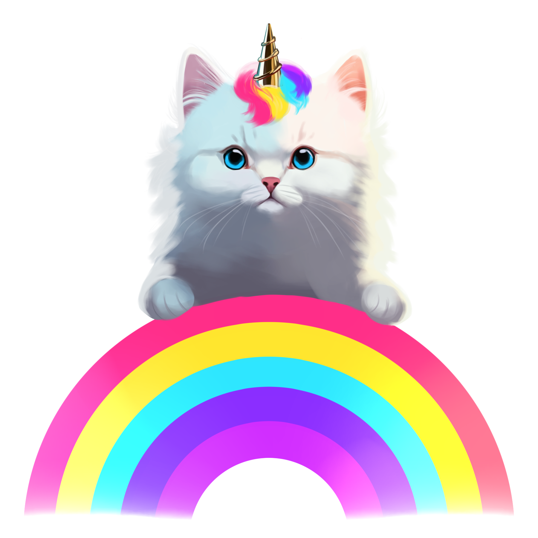 Unicorn kitty 💖🦄 - ibisPaint