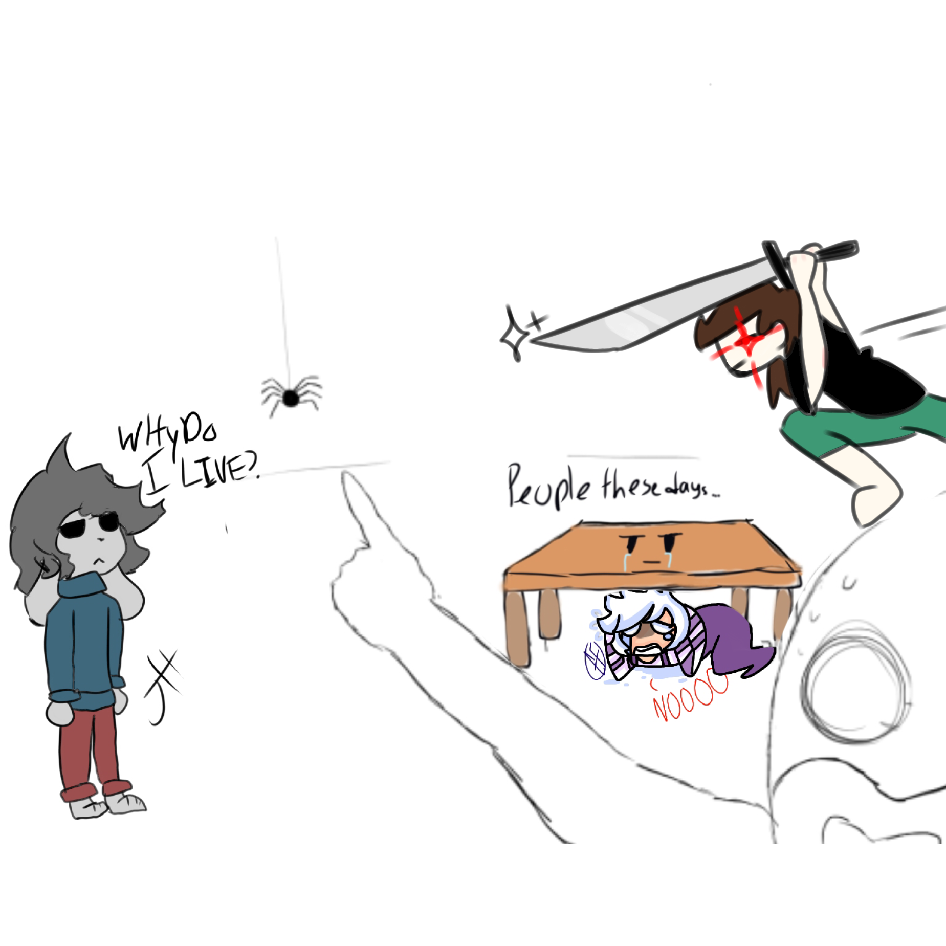 Spider Collab - ibisPaint