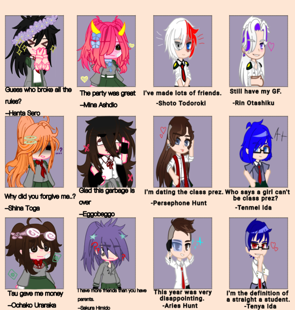 Yearbook meme - - ibisPaint