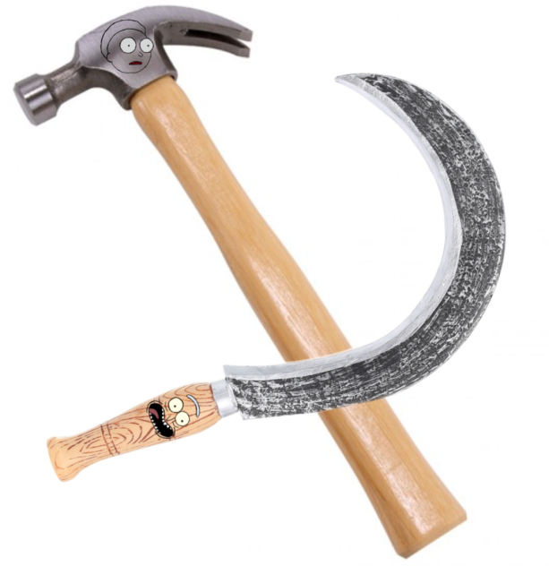 Sickle Rick and Hammorty - ibisPaint