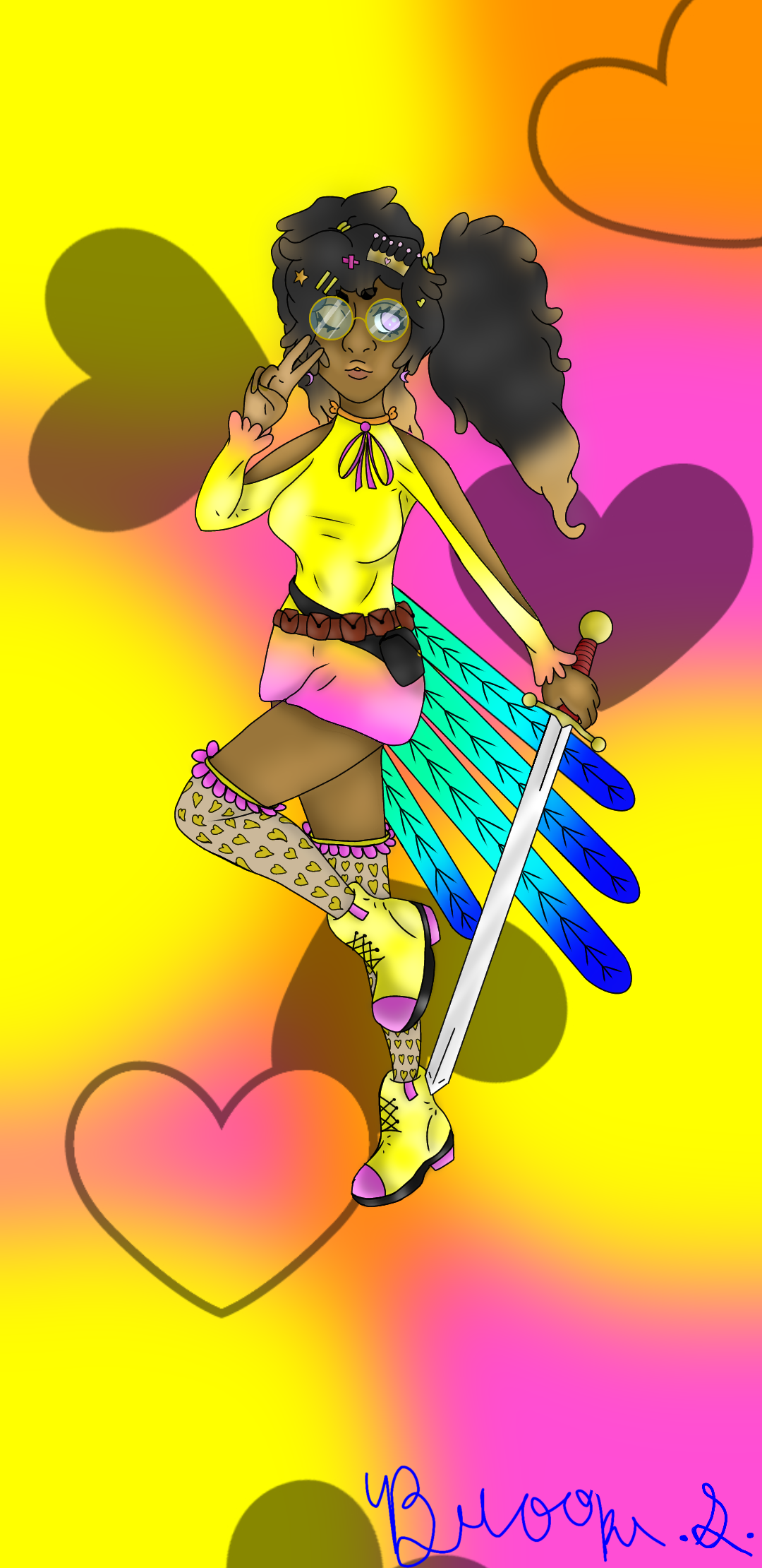 Princess Yvonne re-draw - ibisPaint