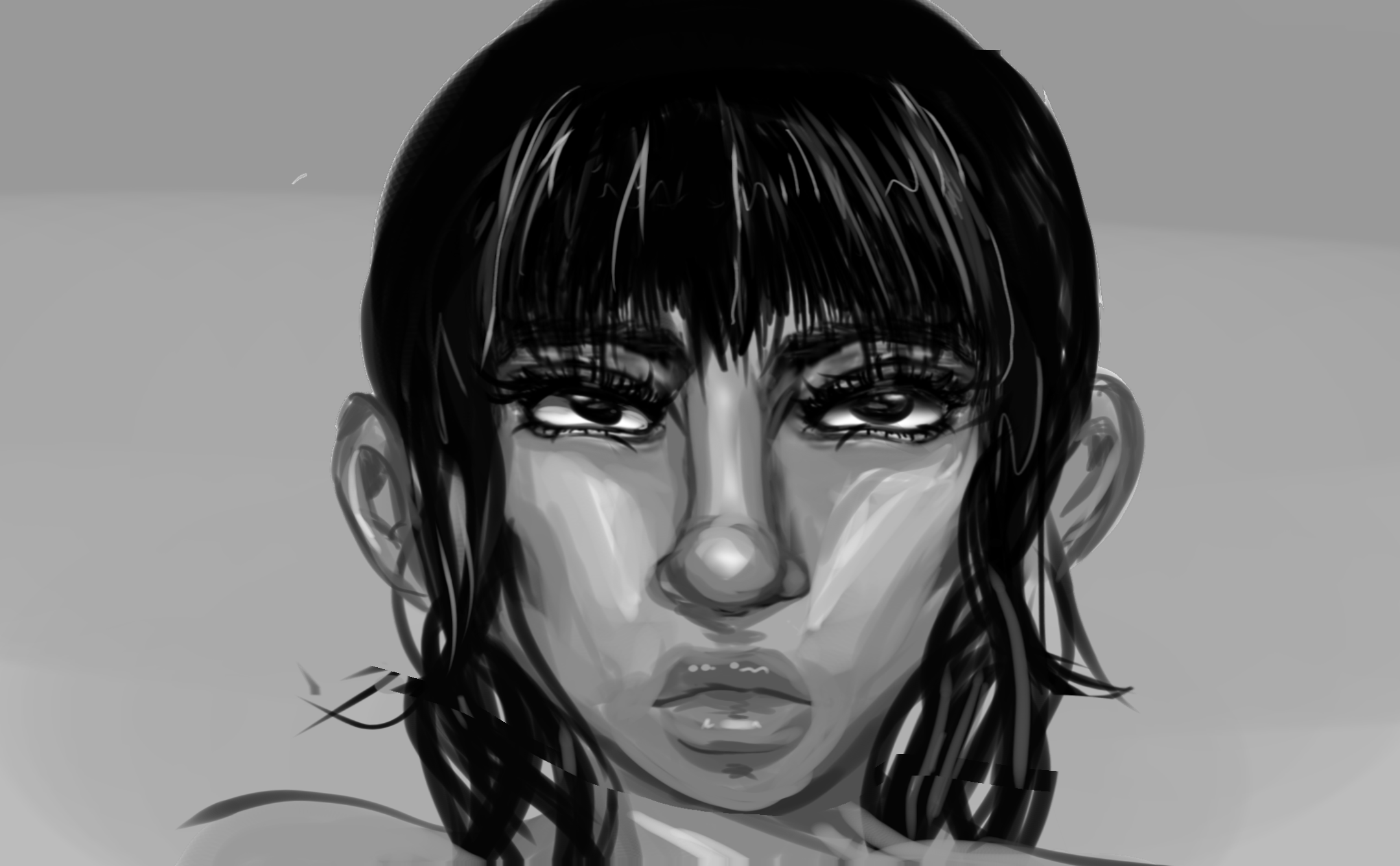 Interlude 🖤🩶🤍 - ibisPaint