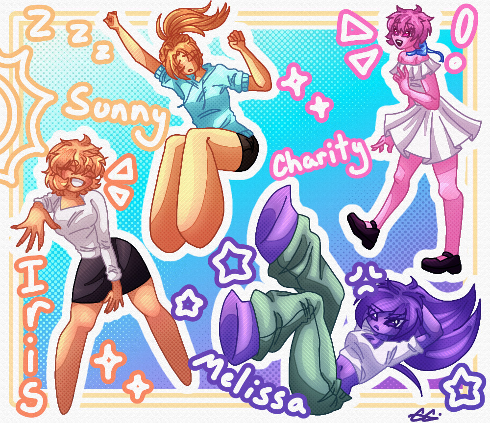 Pose Study ! ☆ ~ The sillies - ibisPaint