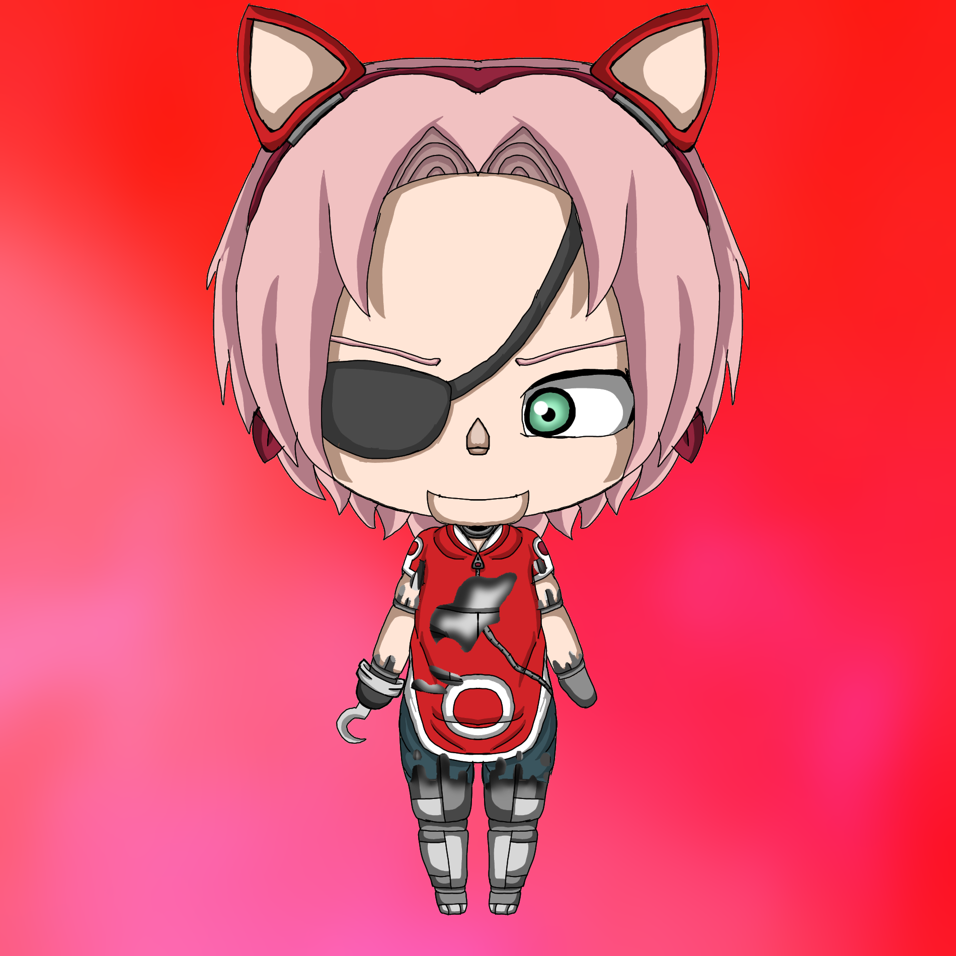 Sakura - kitsune - ibisPaint