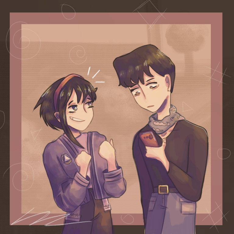 Folks at the Park - ibisPaint