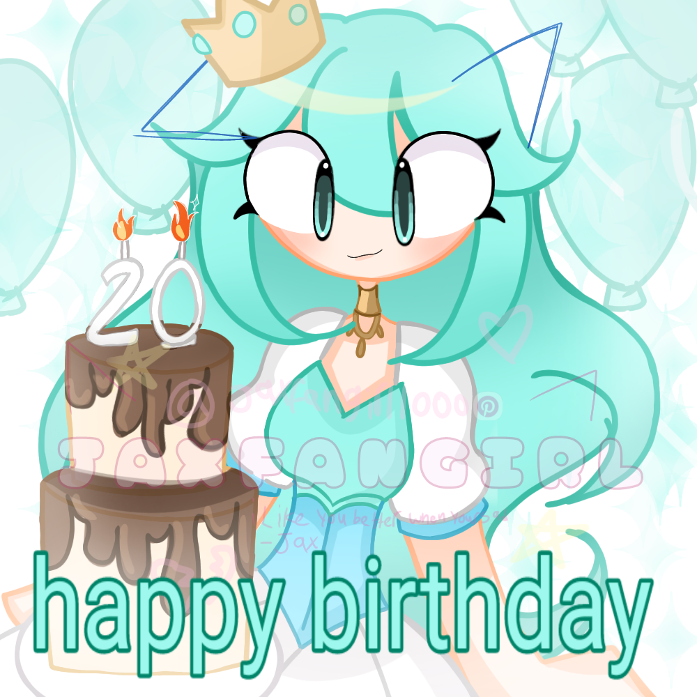 HAPPY BIRTHDAY EMERALD 🎂 🎊🎊🎊 - ibisPaint