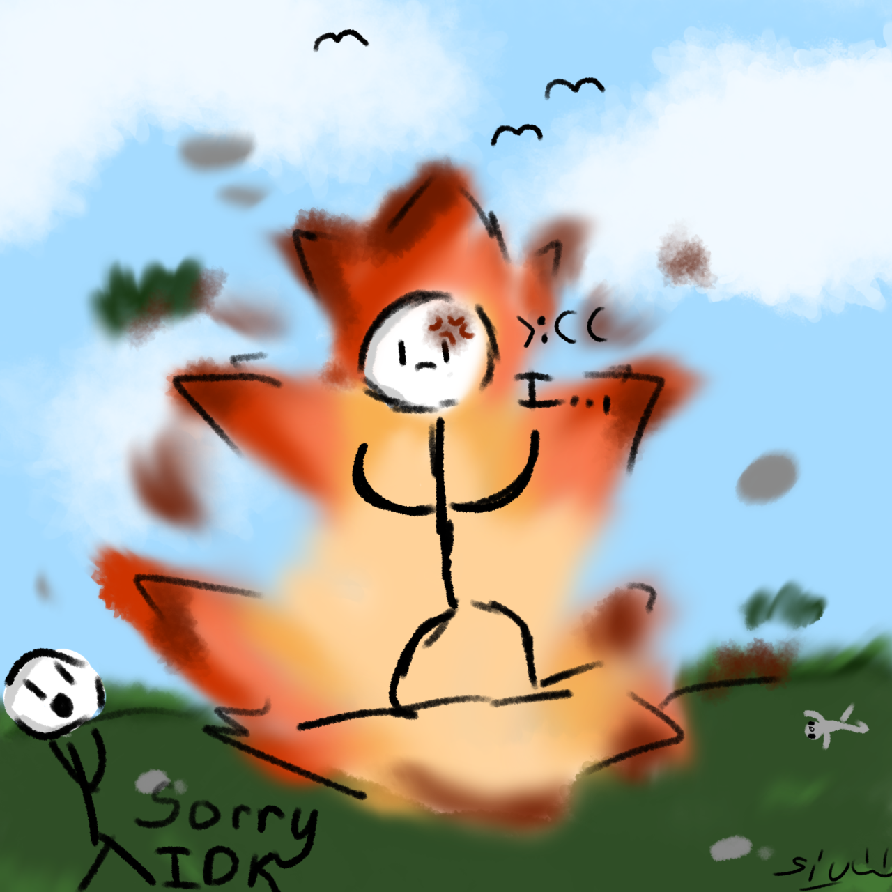 Angry guys - ibisPaint