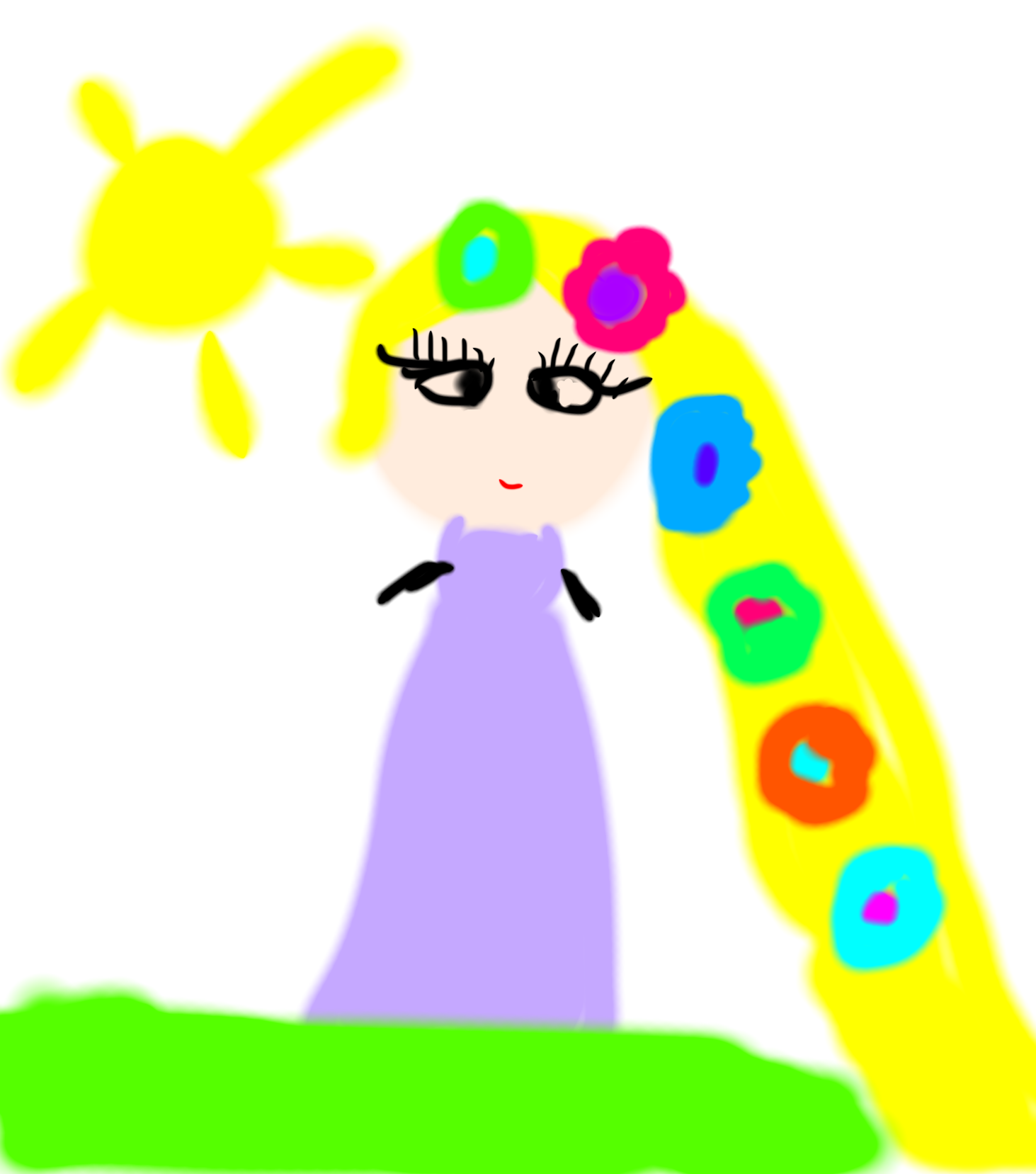 Rapunzel - ibisPaint