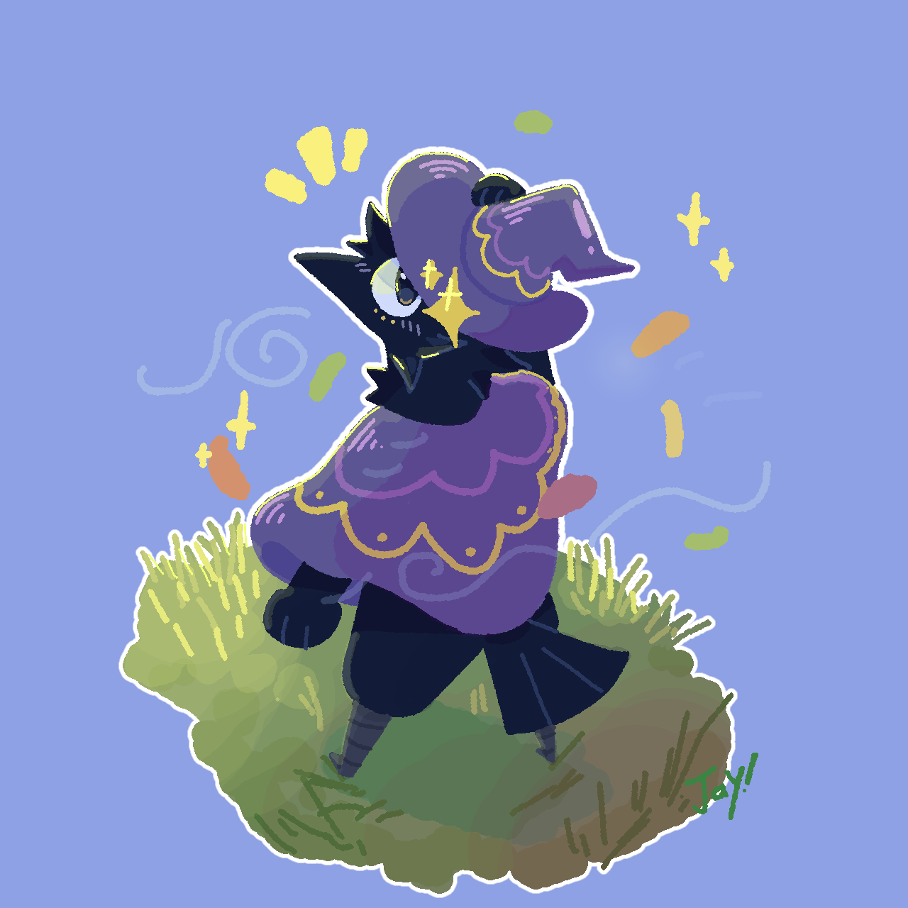 wizzy crow - ibisPaint