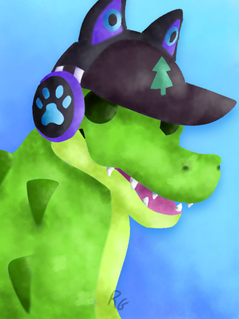 Crocodile Pet - ibisPaint