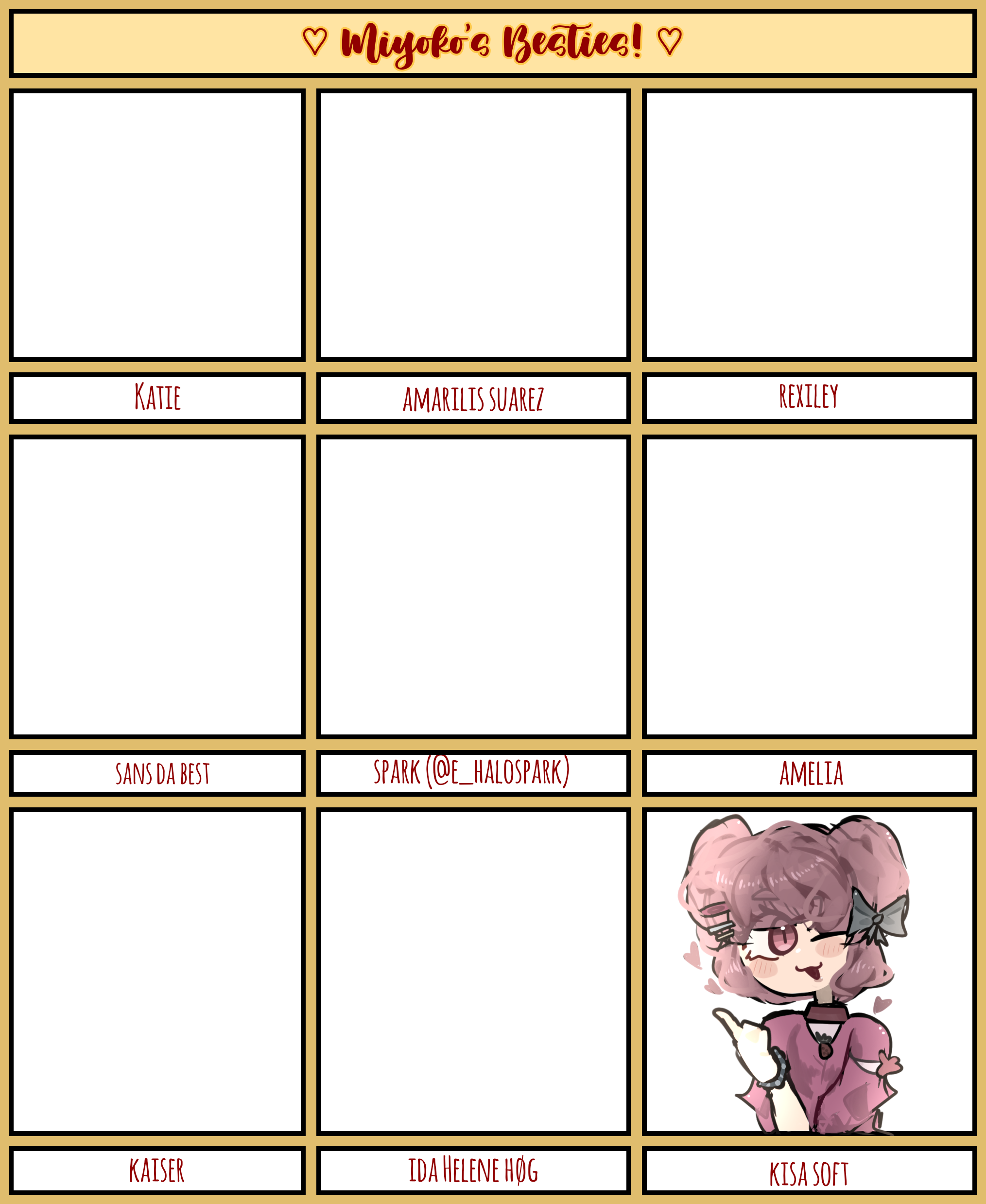 YAY (I made a pink obsessed girl) - ibisPaint