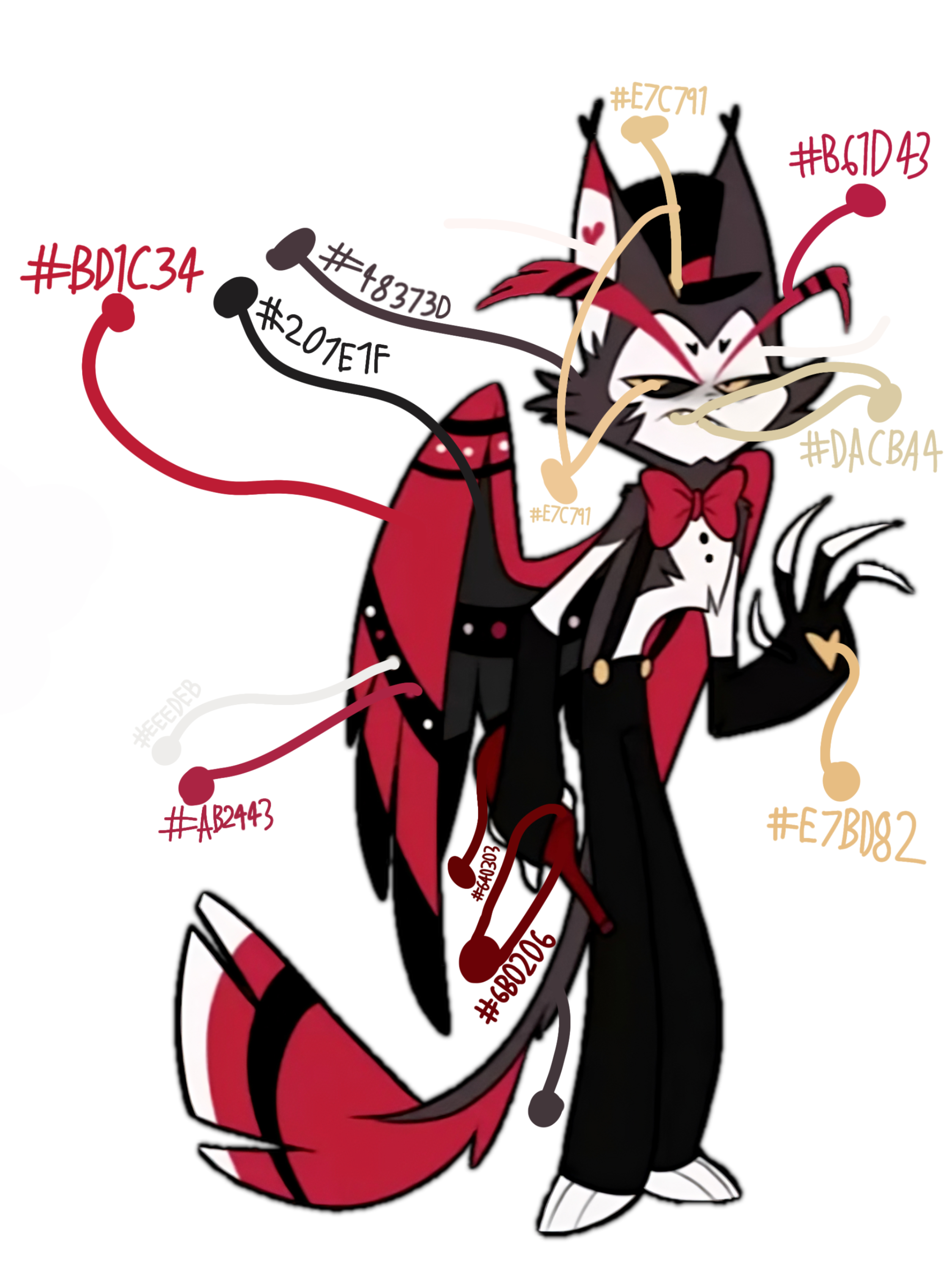 Husk’s color palette+Hex code - ibisPaint