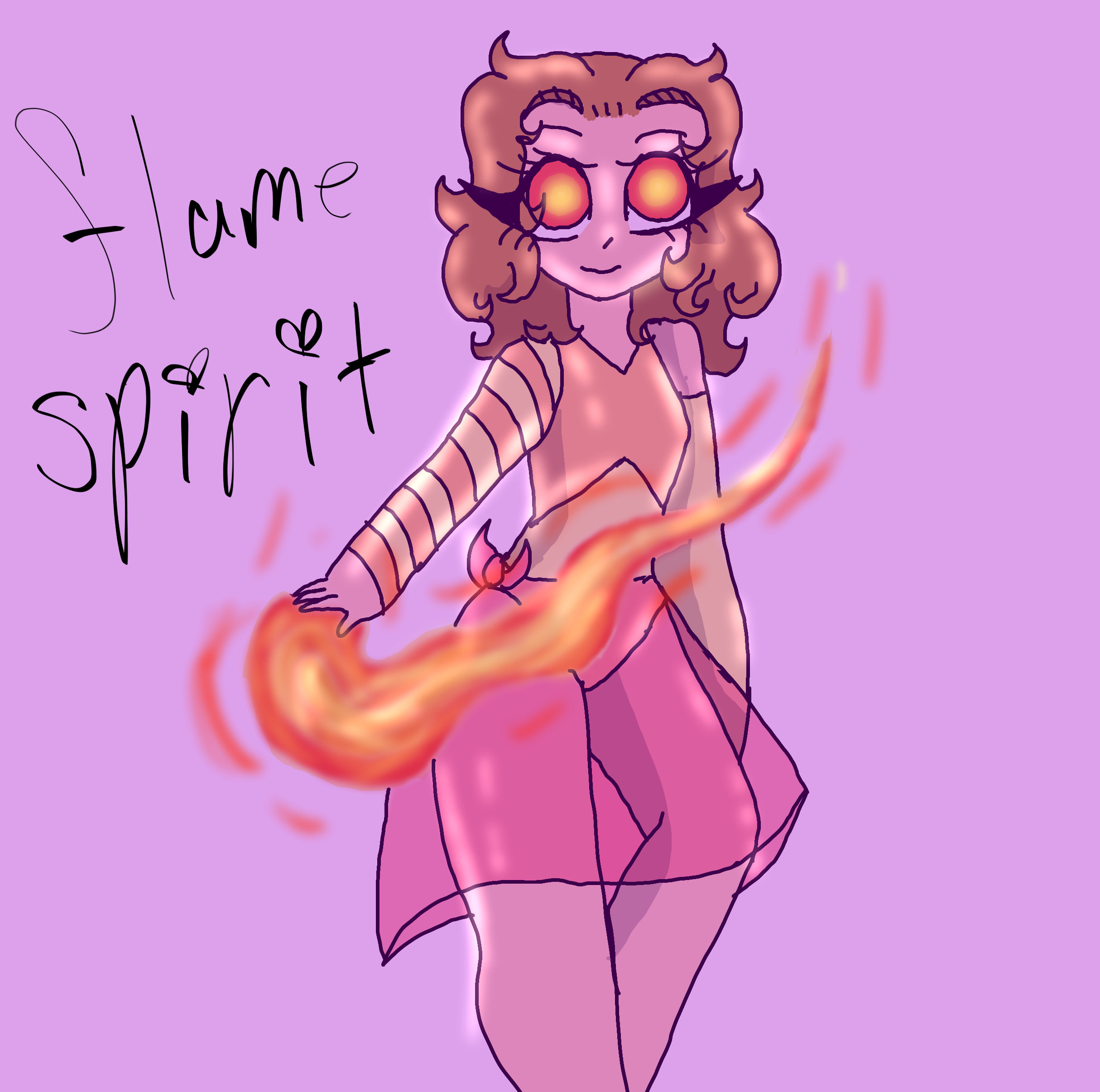 flame spirit - ibisPaint