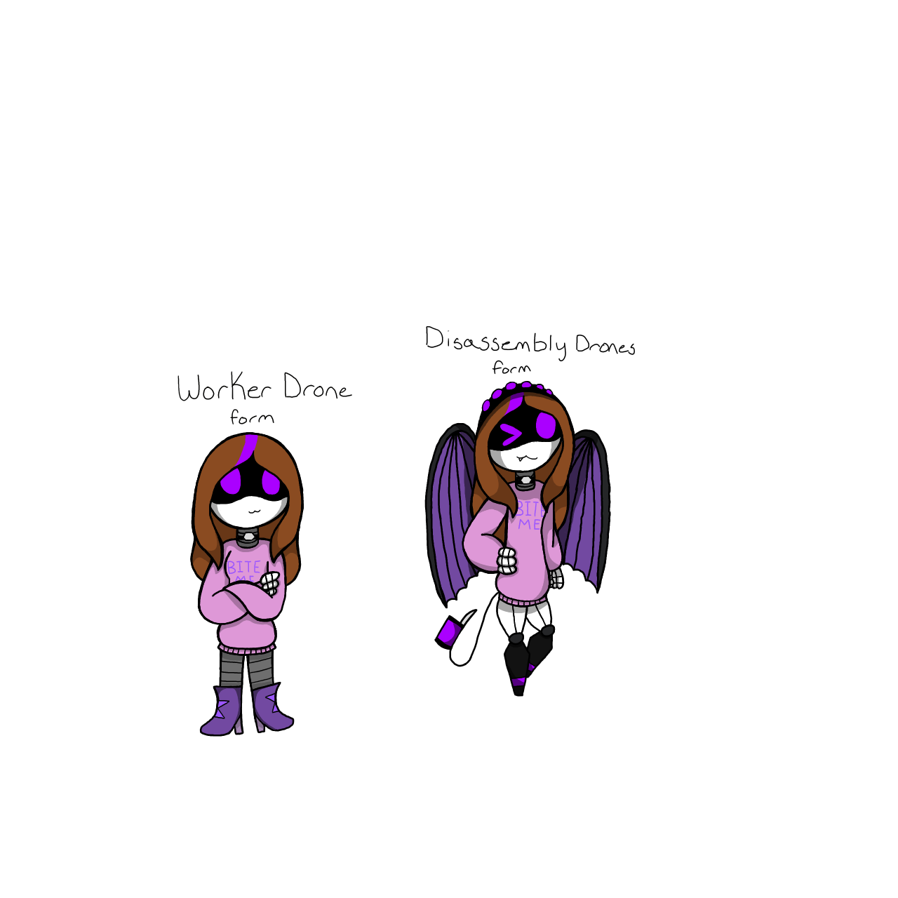 My Murder Drones oc - ibisPaint