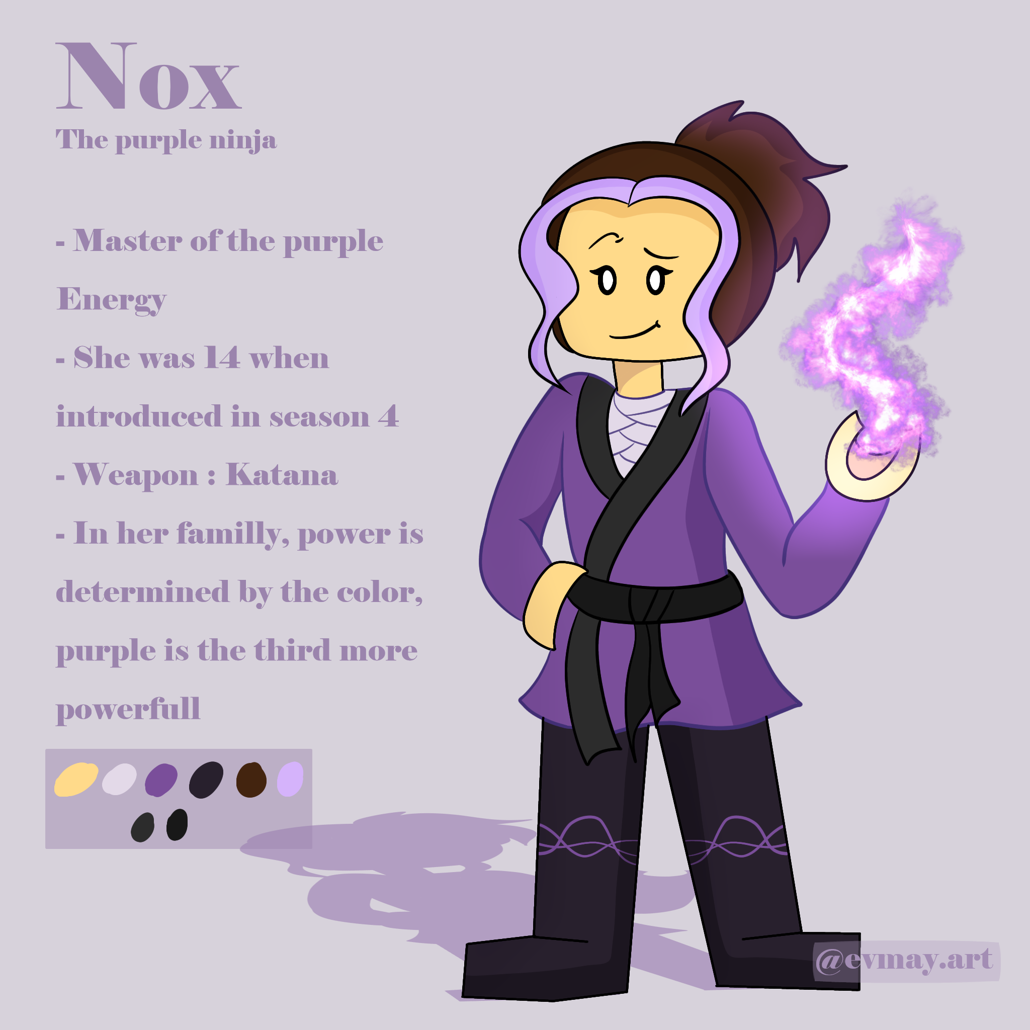 Nox (ninjago oc ) - ibisPaint