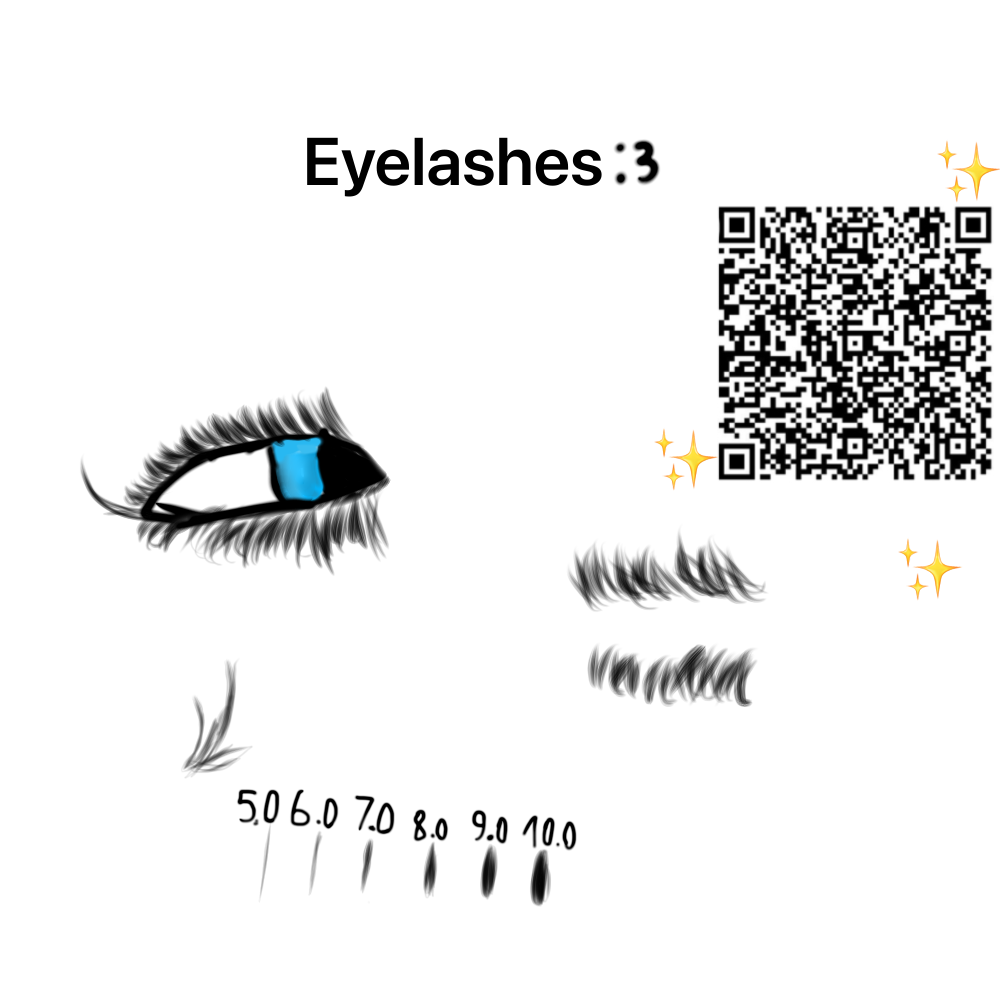 Eyelashes (eloiza💕) - ibisPaint